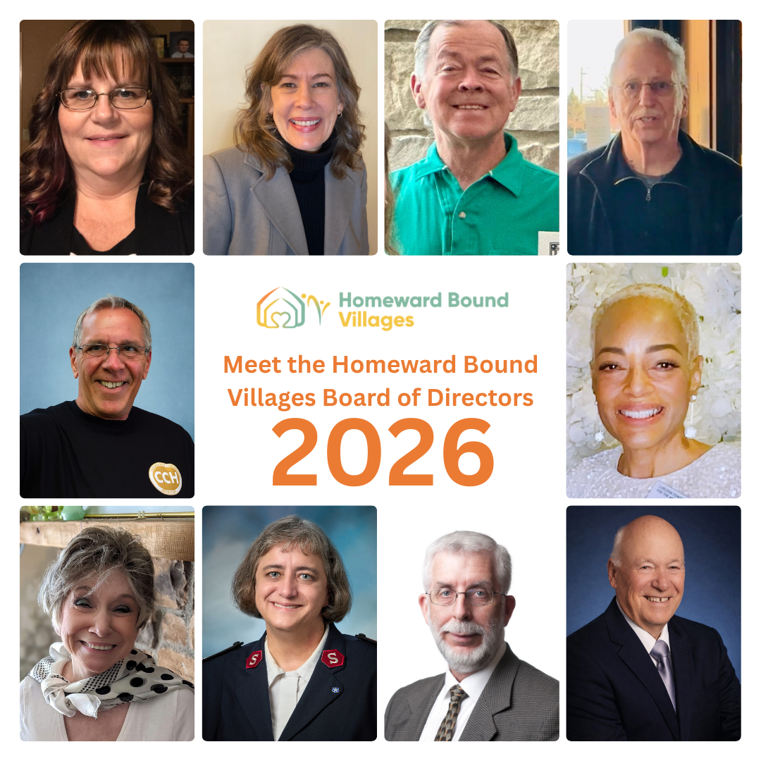 Meet Our 2026 Board of Directors - Homeward Bound Villages